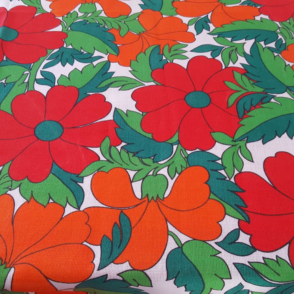 Gardinlängder - Retro - Stora Blommor - Retrolivet