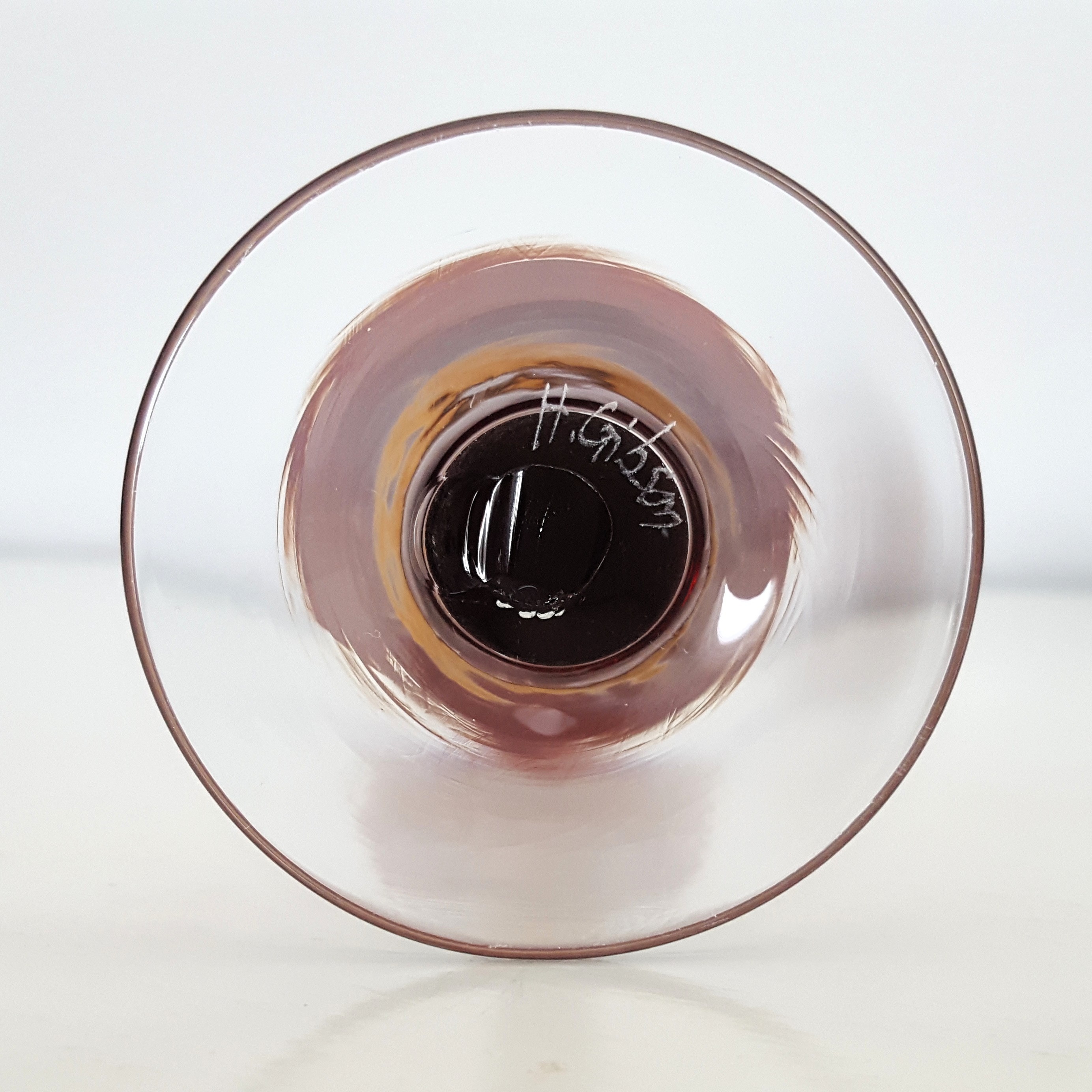 Snapsglas - Handblåst - Helena Gibson - Göteborgs Glas Studio - Retrolivet