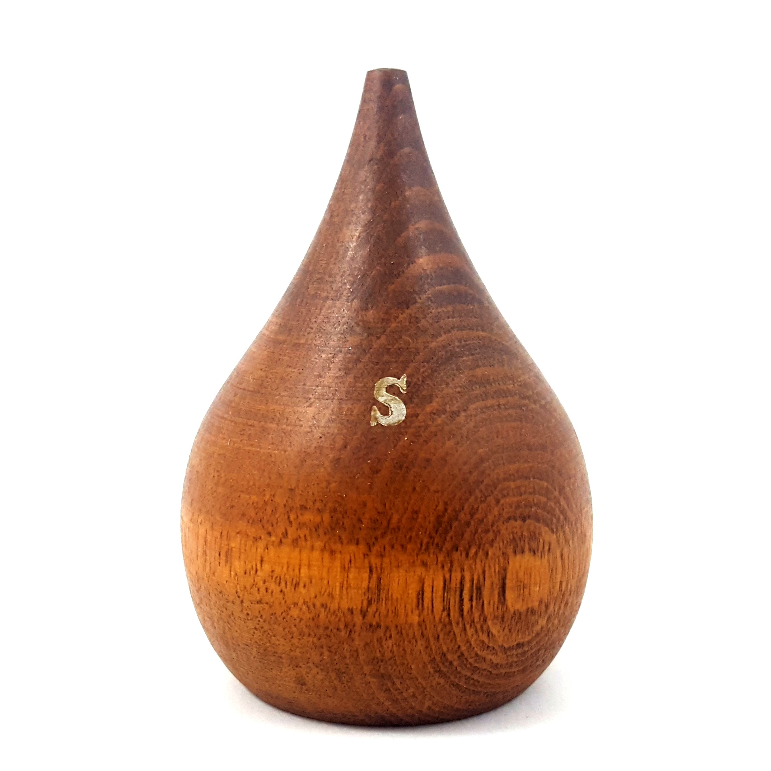 Kryddställ - Salt, Peppar & Senapsburk - Teak - Japan - 50-Tal - Retrolivet