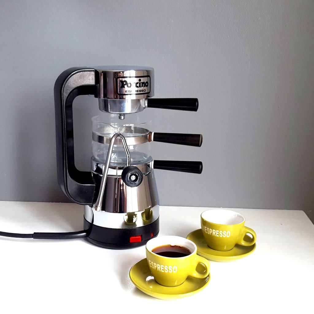 Espressomaskin - Poccino Espresso - Italiensk Stil - 70-Talet - Retrolivet