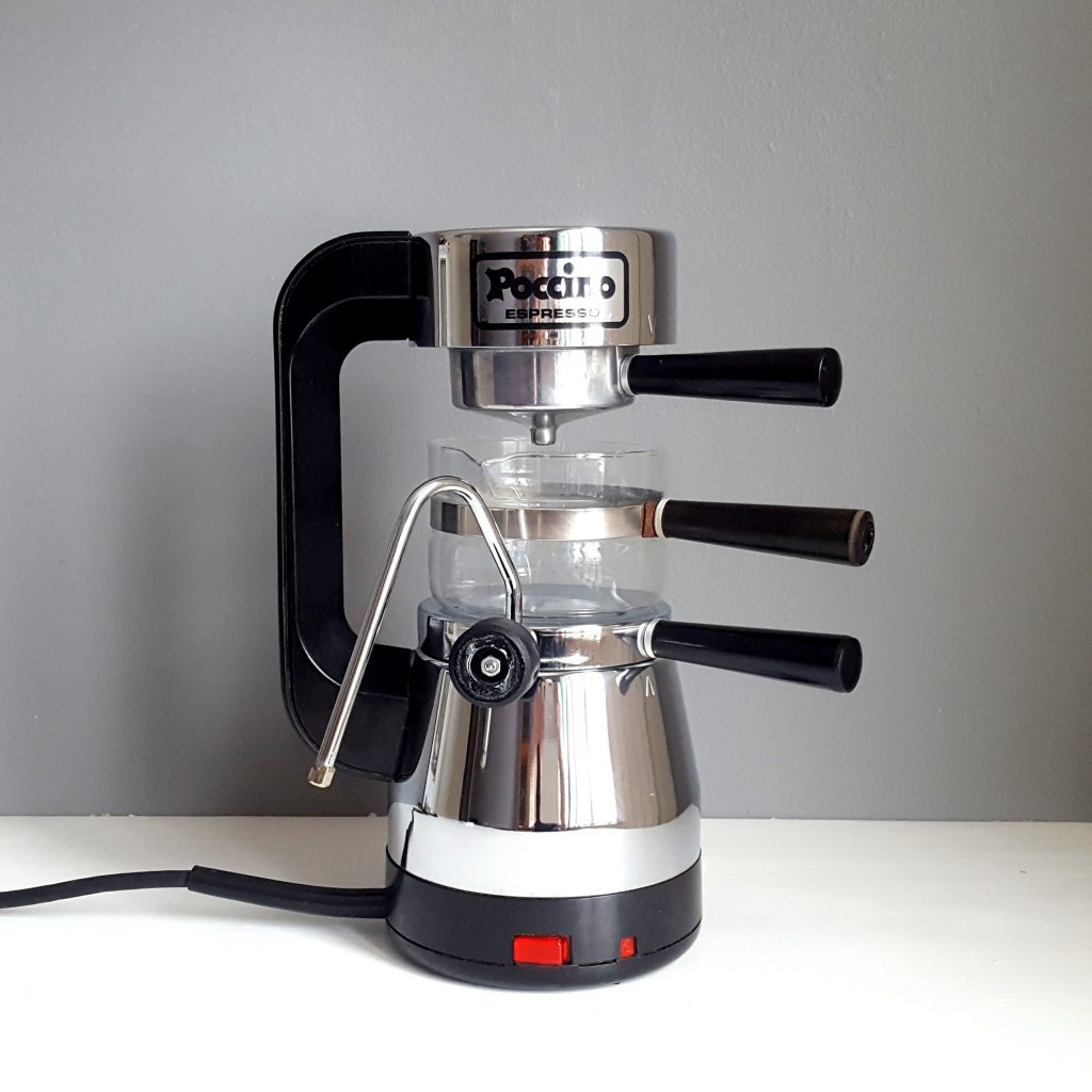 Espressomaskin - Poccino Espresso - Italiensk Stil - 70-Talet - Retrolivet