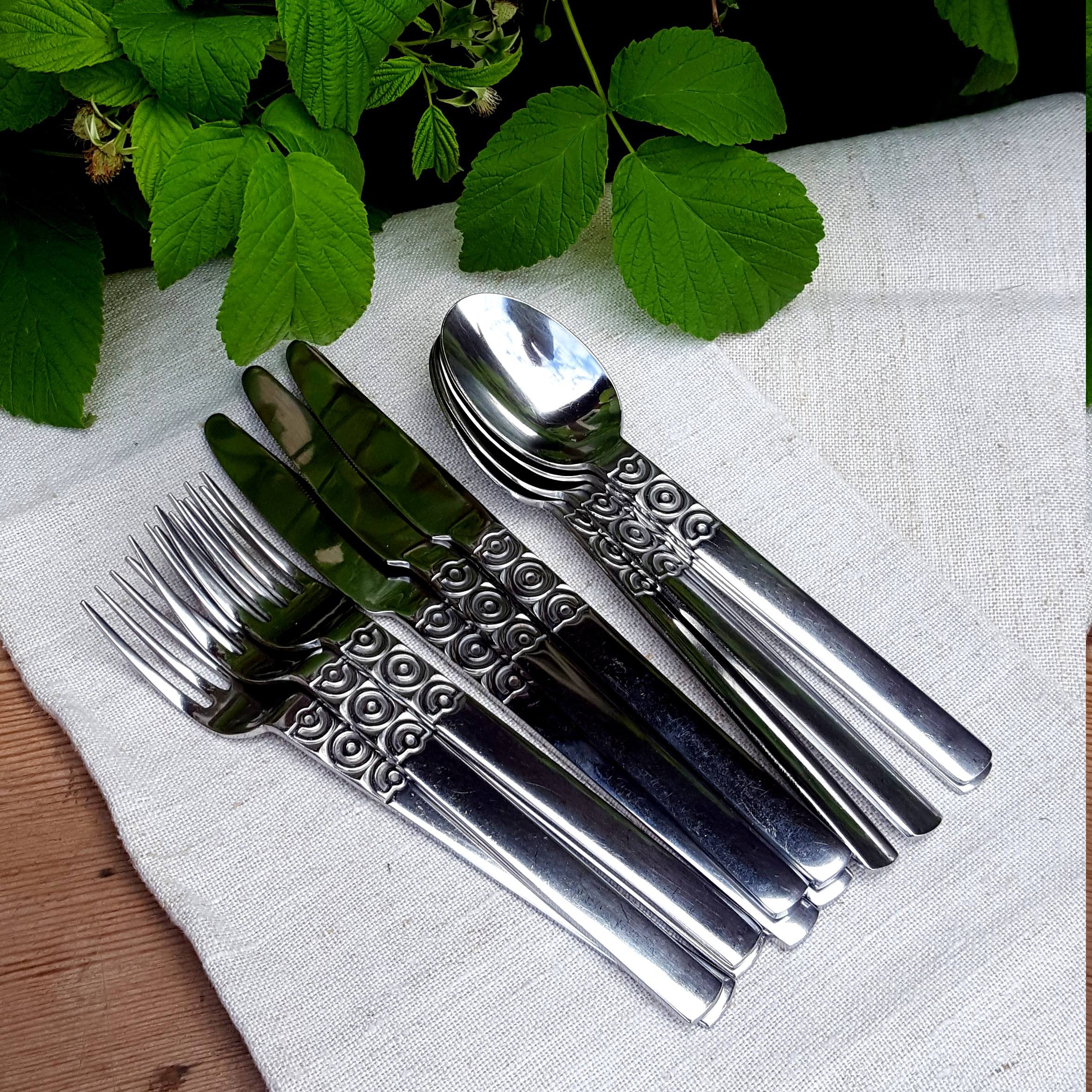 Bestick - 12-Del - Origo - Gense - Mikael Björnstjerna - Retrolivet