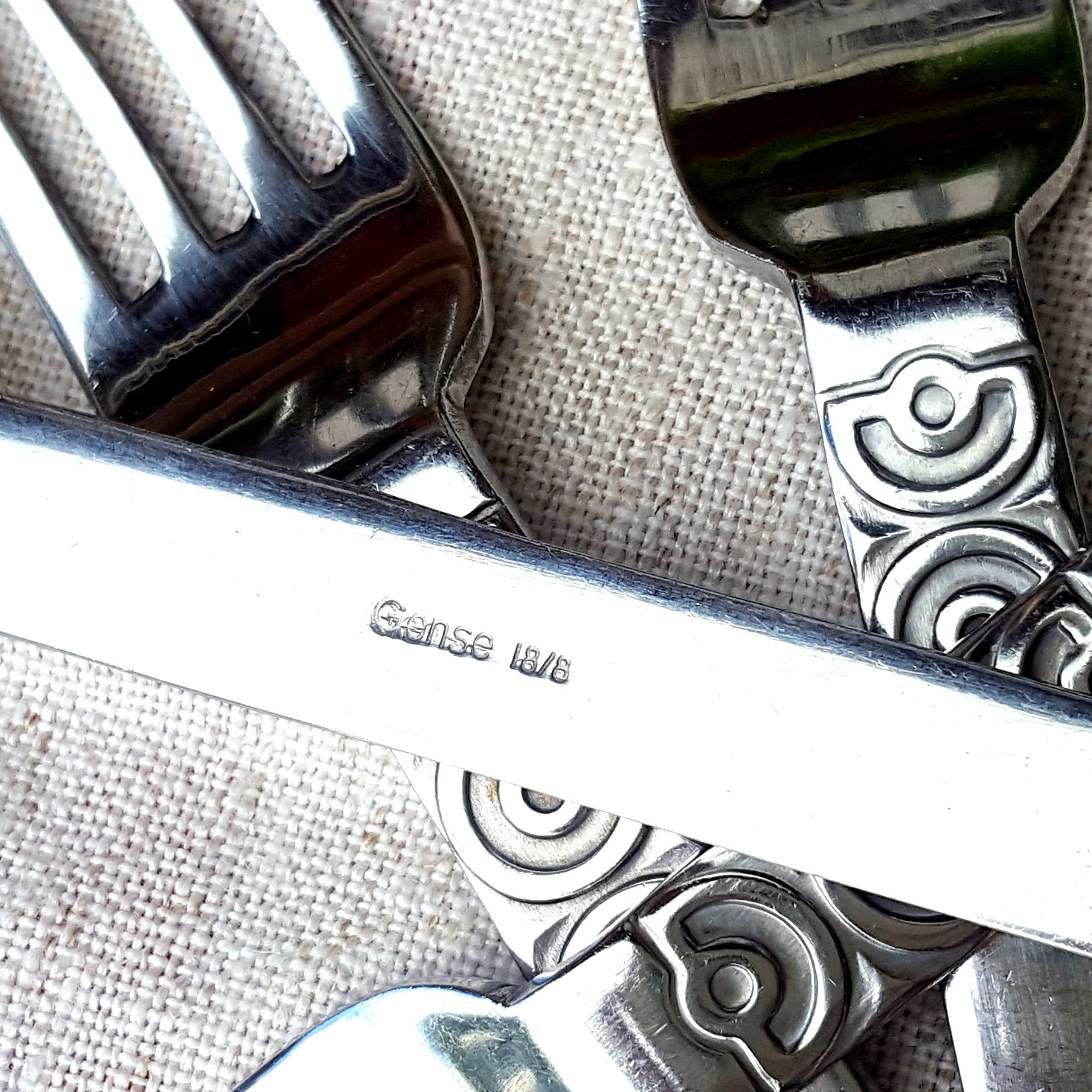 Bestick - 12-Del - Origo - Gense - Mikael Björnstjerna - Retrolivet