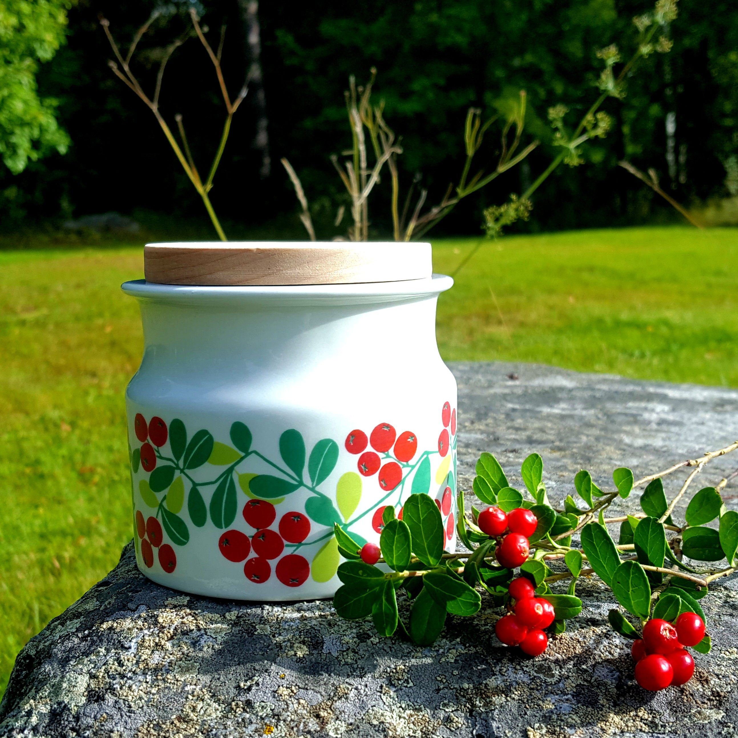 Burk - Lingon - Hög - Pomona - Arabia - Raija Uosikkinen - 60-Tal ...