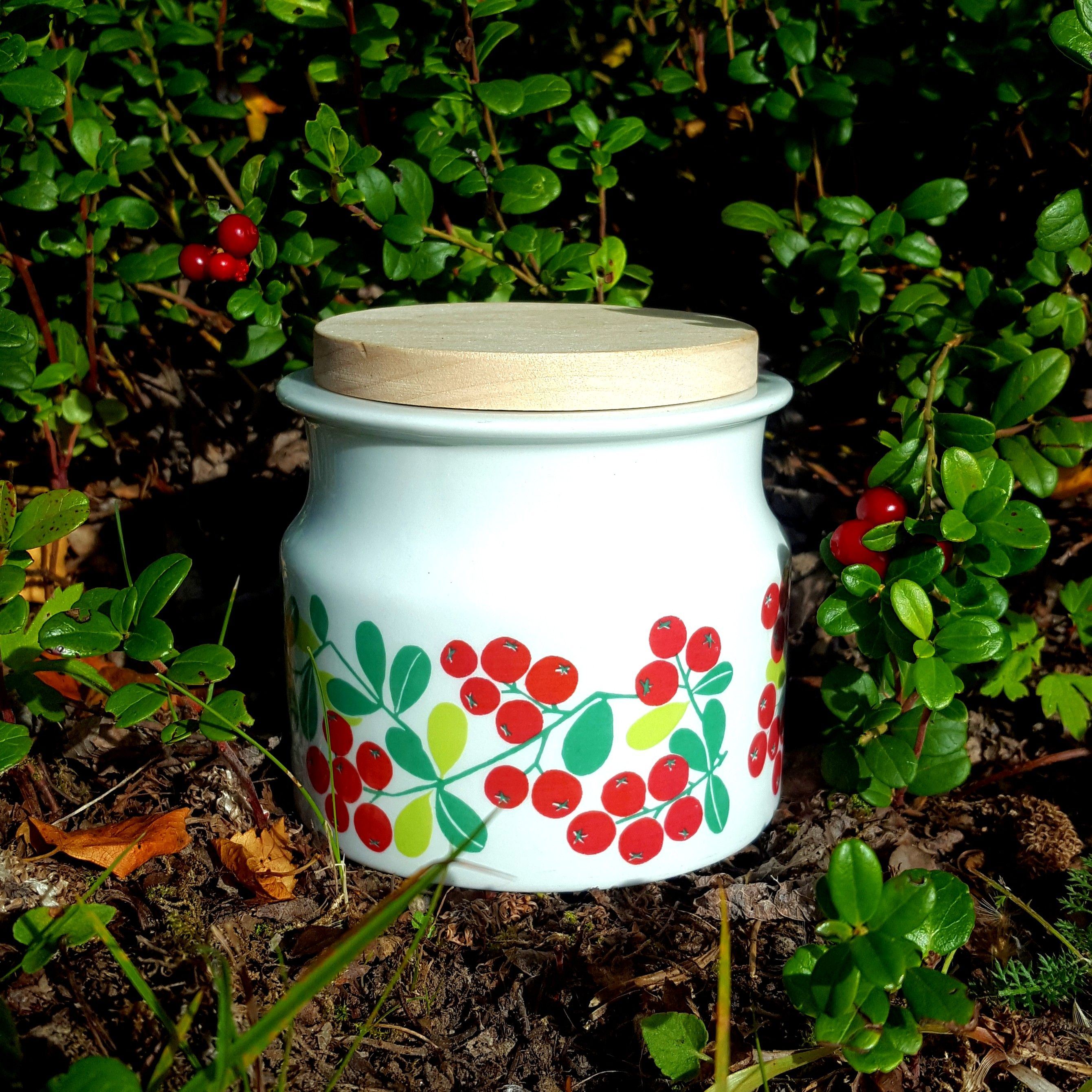 Burk - Lingon - Hög - Pomona - Arabia - Raija Uosikkinen - 60-Tal ...