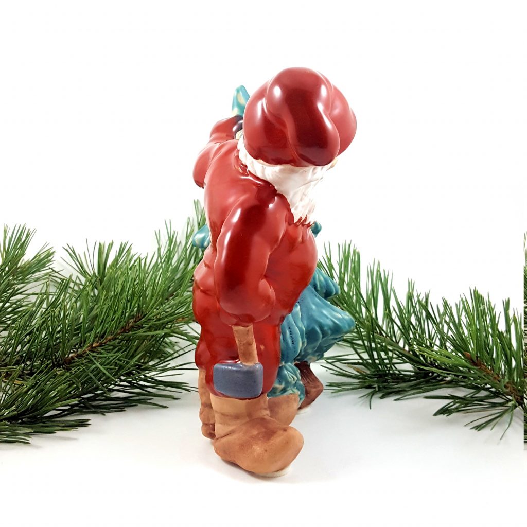 Tomte Med Gran - Jul - Jie Gantofta - Ewa jarenskog - Retrolivet