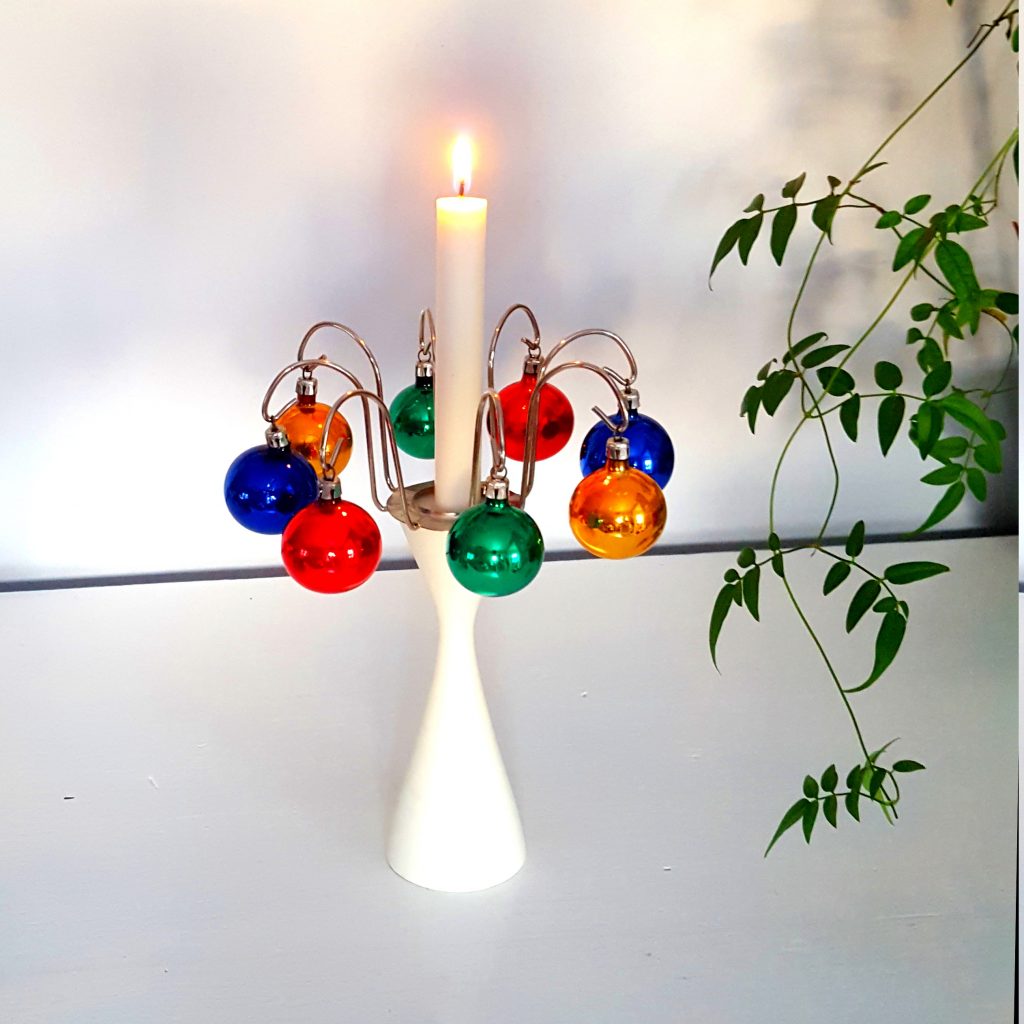 Ljuskrona - Glaskulor - Eric Dalmas - Sweden - Retrolivet