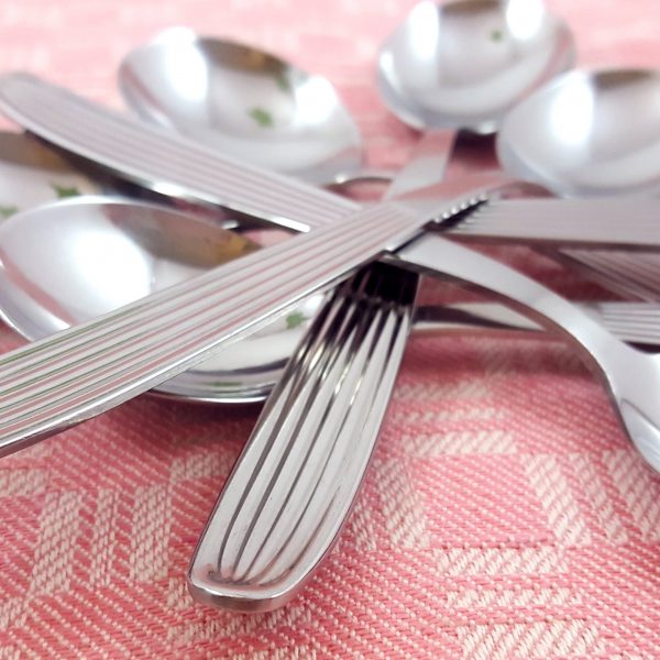 Dessertskedar - 6-Del - Scandia * Ideal - Hackman Finland - Kaj Franck ...