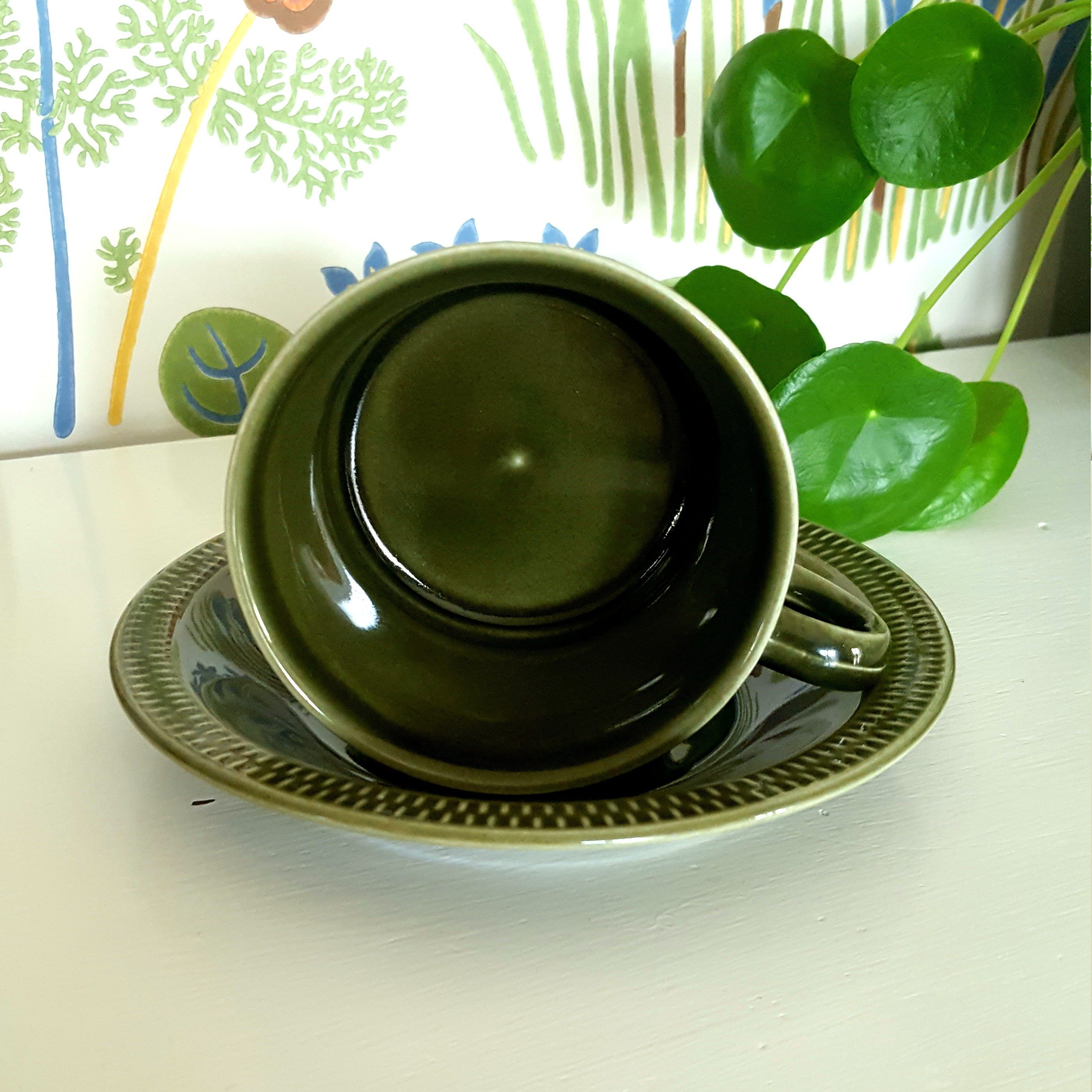 Tekopp - Grönette - Stavangerflint Norway - Kåre B Fjeldsaa - Retrolivet