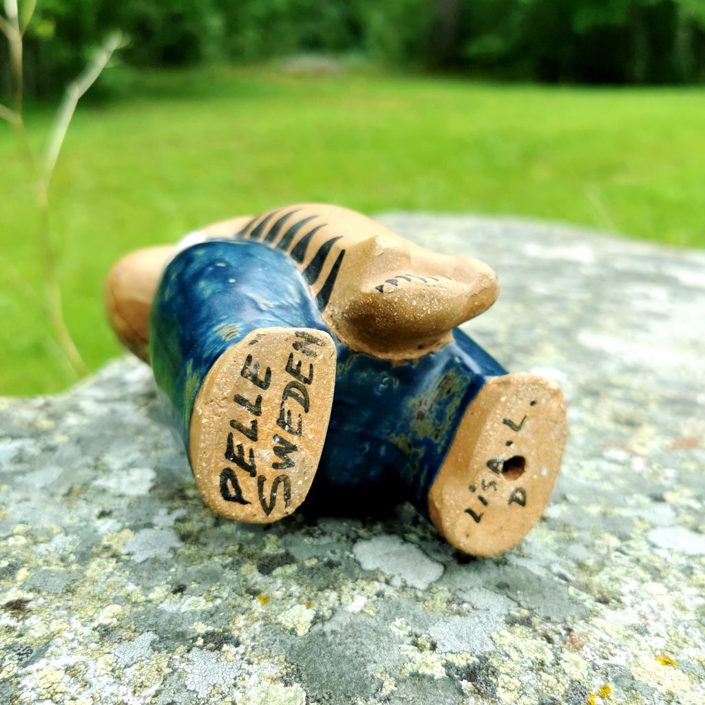 Pelle Med Katt - Larsons Ungar - Gustavsberg - Lisa Larson - Retrolivet