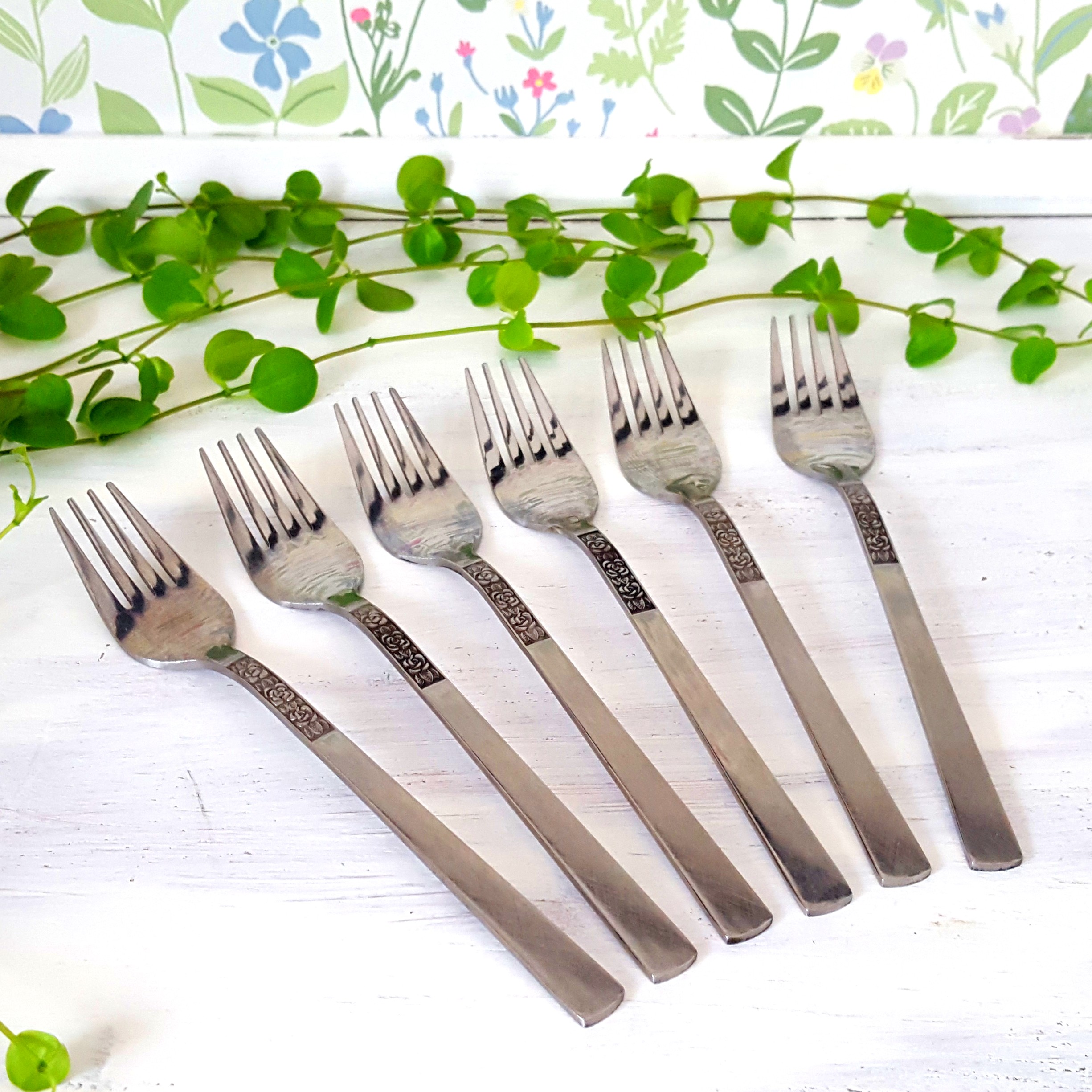 Rosen - Matbestick - 18-Del - Åhléns - Retro - Retrolivet