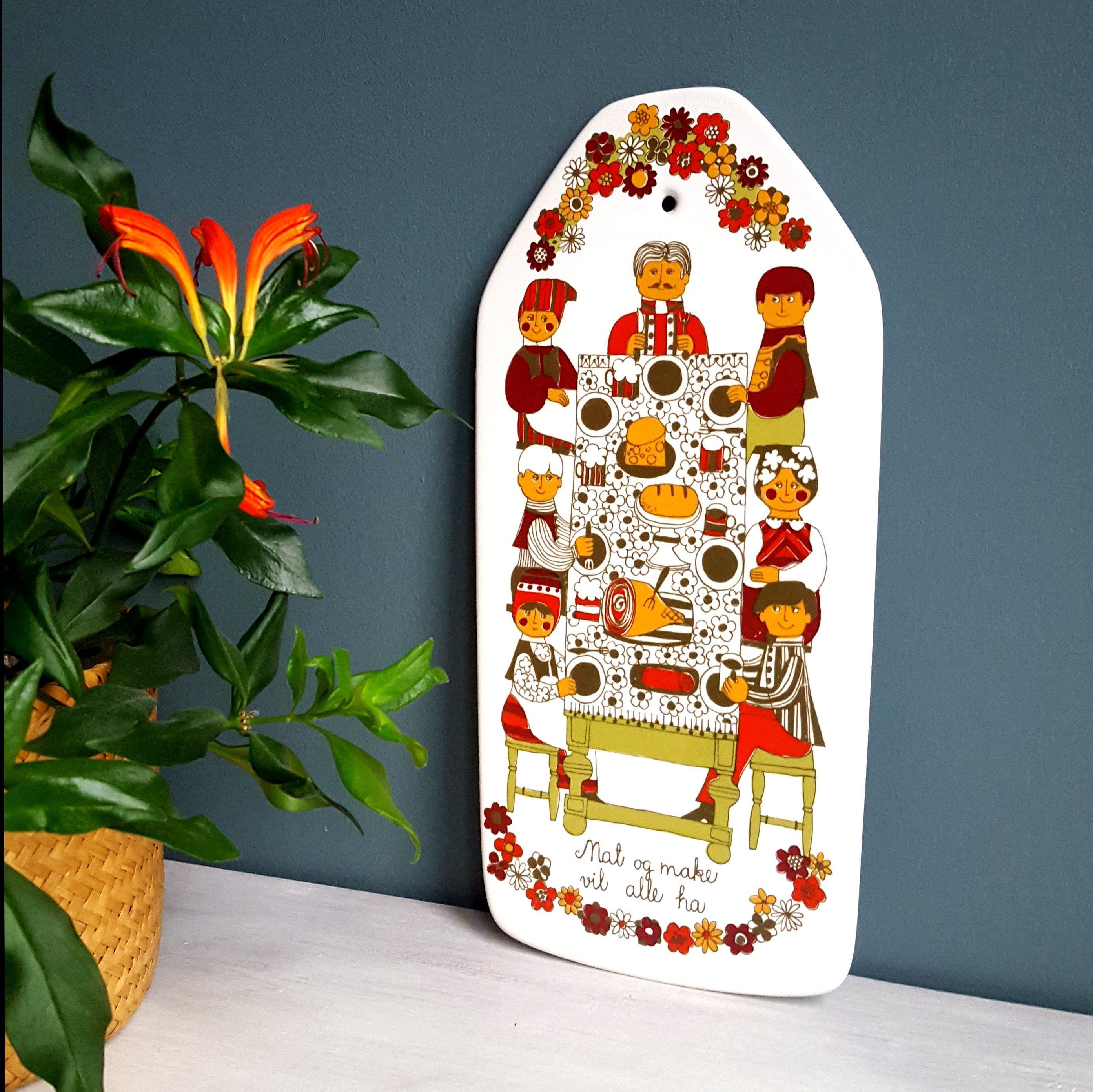 Skärbräda~Folklore~Turi-Design~Figgjö Flint~Norway - Retrolivet