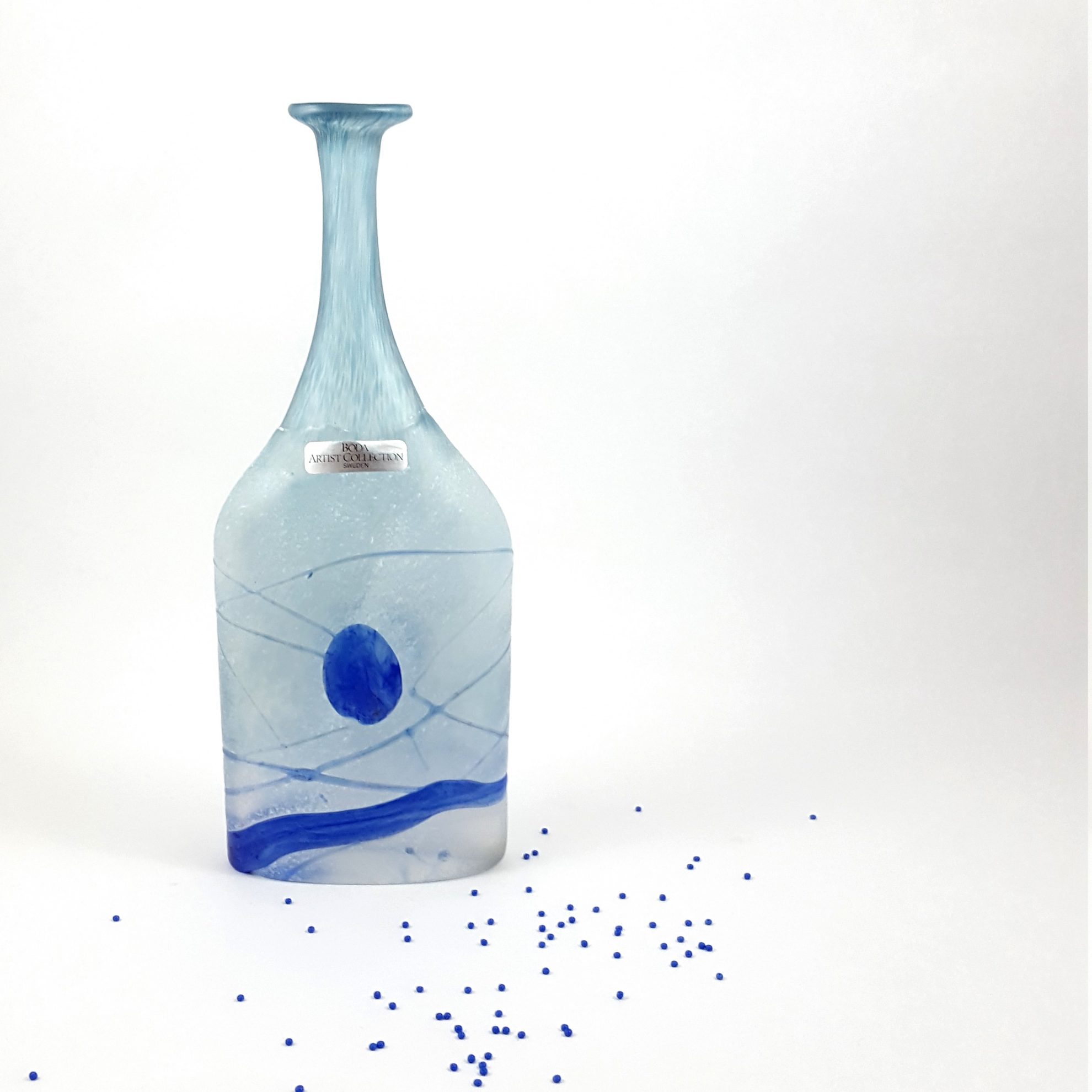 Vas ~ Galaxy Blue ~ Boda Artist Collection ~ Bertil Vallien - Retrolivet